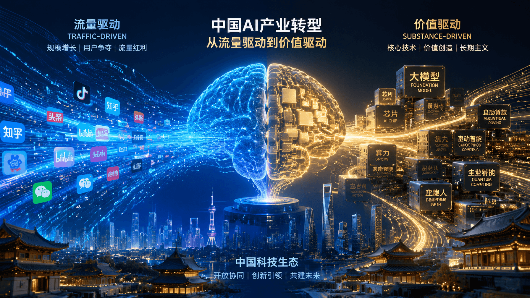 China's AI Giants Shift From Traffic Bubbles to Real Capabilities as ...
